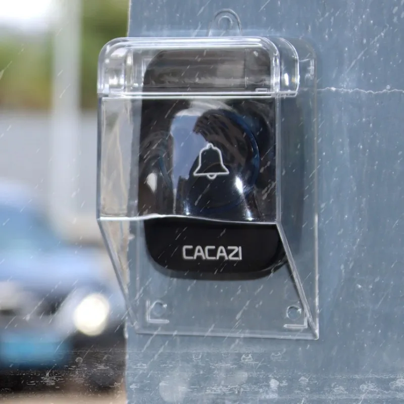 Couverture étanche pour sonnette sans fil, sonnette de porte, bouton e ...