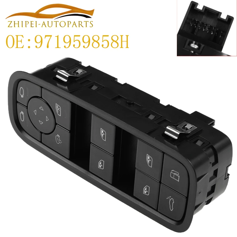971959858H Electronic Window Control Switch Button Car Fit For Porsche ...