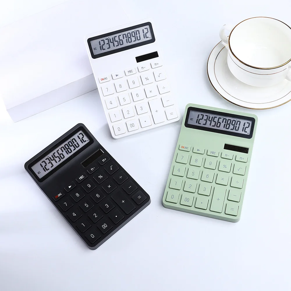 12-Digits-Electronic-Calculator-Solar-Calculator-Dual-Power-Supply ...