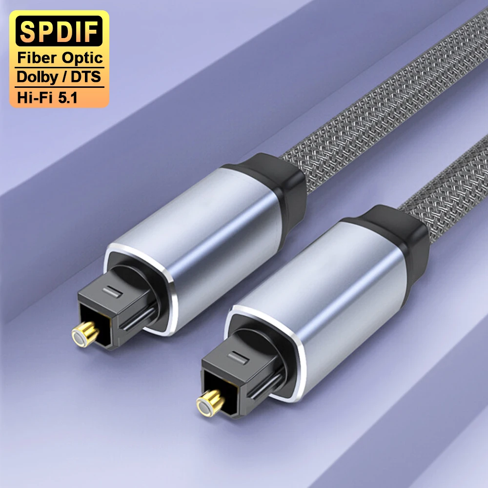 Digital-Audio-Optical-Cable-SPDIF-Toslink-Fiber-Optic-Cable-Audio-Power ...