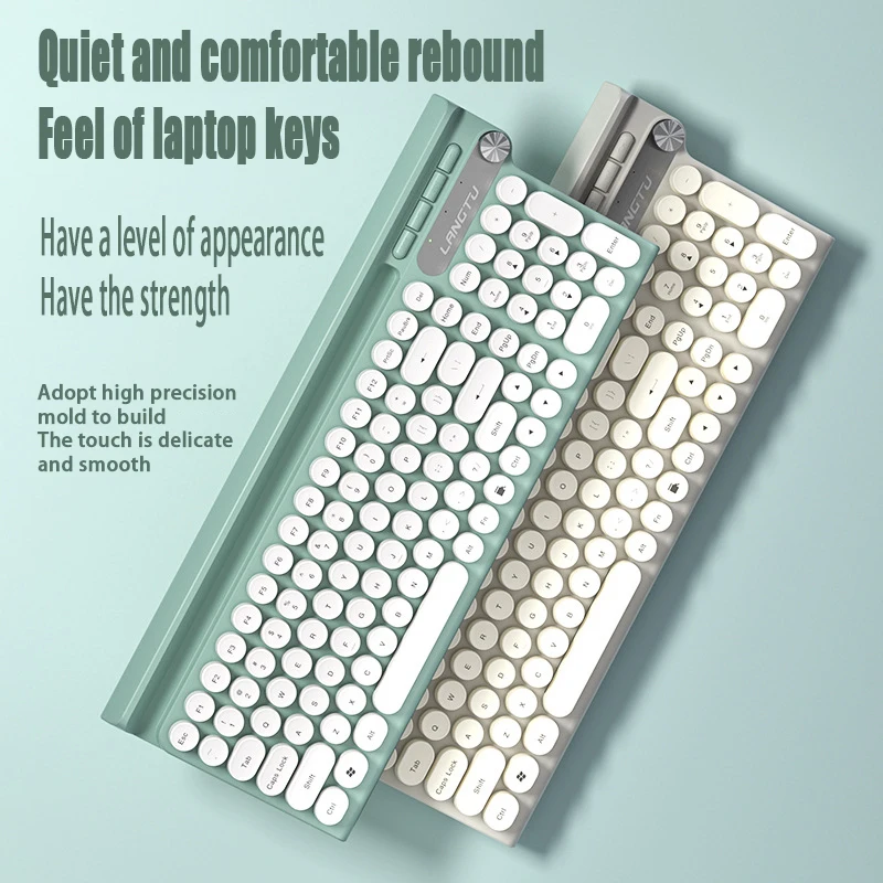 LT500-Wireless-2-4G-Punk-Style-Keyboard-And-Mouse-Set-Charging-Mute ...