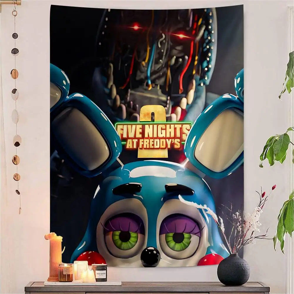 Fnaf Five-nights-At-Freddys Wall Tapestry Hanging Tarot Hippie Wall ...