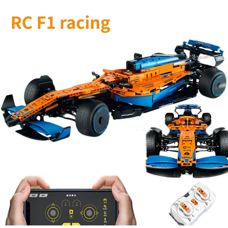 42141-Building-Block-RC-Car-Toys-Formula-1-Race-Car-Model-Programmable ...