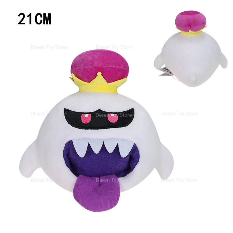 New Mario Bros Plush King Boo Anime Cartoon Soft Stuffed Plush Toys ...