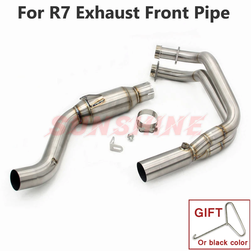 Front Pipe Motorross Exhaust Slip on Motorcycle Modified Muffler ...