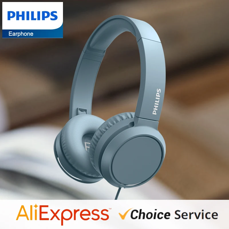 New-Philips-TAH4105-Headphones-HiFi-stereo-Entertainment-Games-Wired ...
