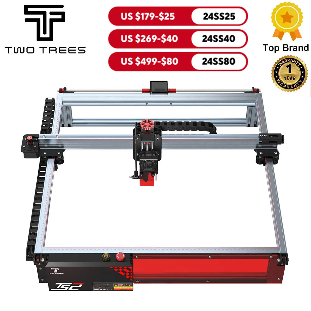 TwoTrees-TS2-Laser-Engraver-Auto-focus-Laser-Wood-Acrylic-Engraving ...