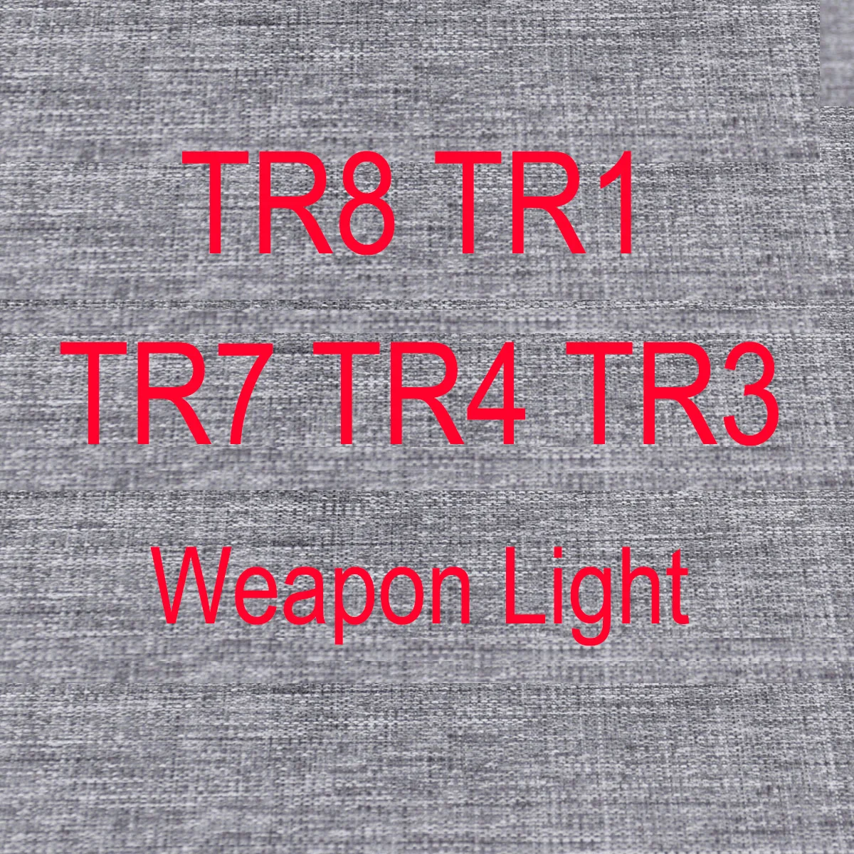 Tactical Tr8 Tr7 Tr1 Led Weapon Pistol Gun Light With Red Laser Sight ...