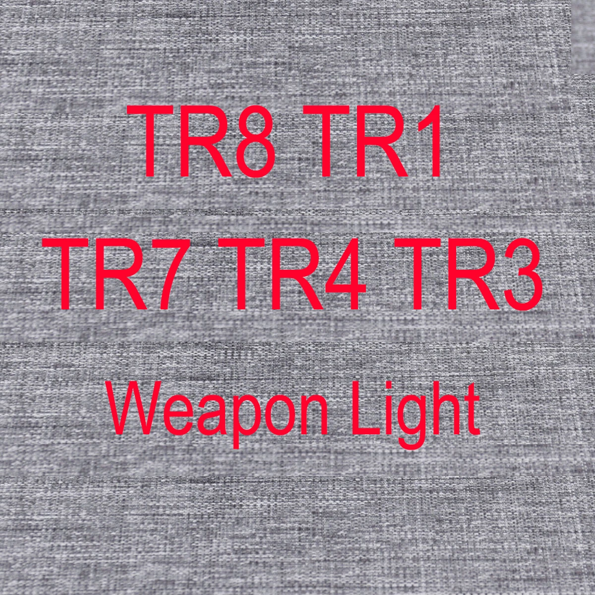 Tactical Tr8 Tr7 Tr1 Led Weapon Pistol Gun Light With Red Laser Sight ...
