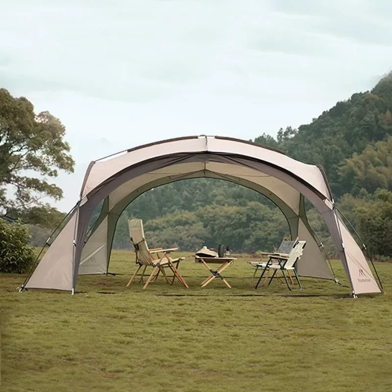 Campground-Dome-Canopy-Camping-Dome-Tent-Sunshade-Ventilated-Pergola ...