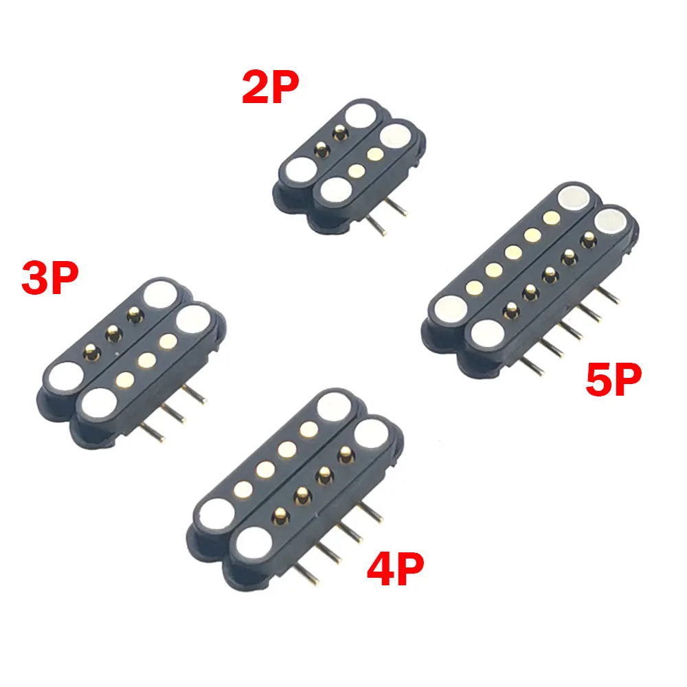 1pcs-2A-DC-Magnetic-Pogo-Pin-Connector-2-3-4-5-Pin-Pogopin-Male-Female ...