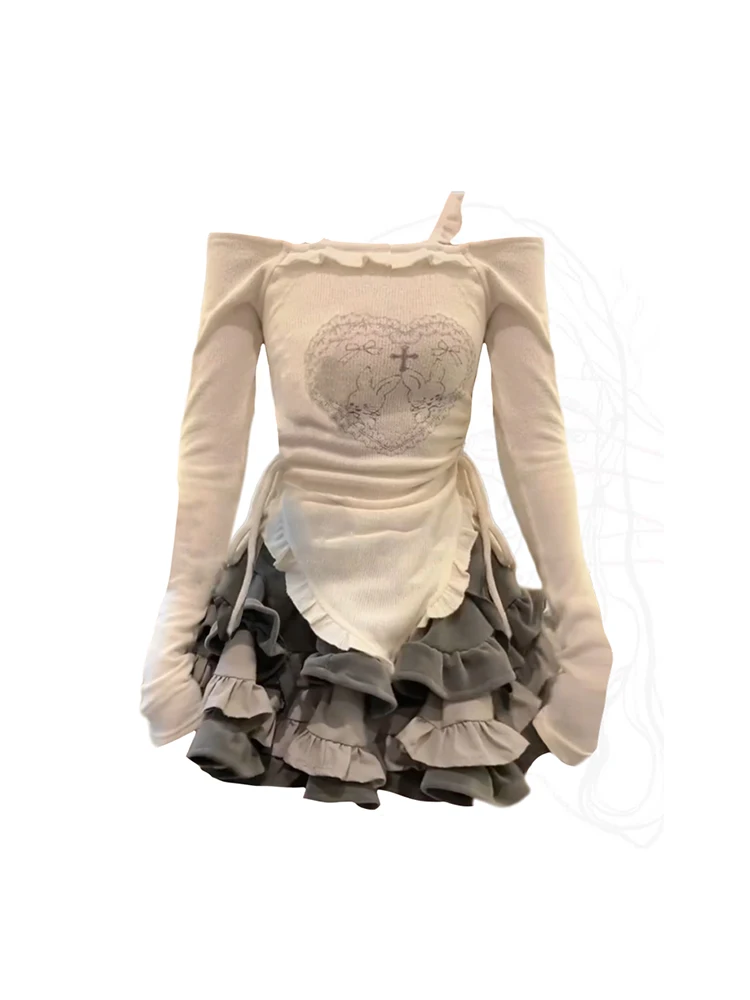 Conjunto-de-ropa-de-Club-est-tica-de-los-a-os-2000-para-mujer-camisetas ...