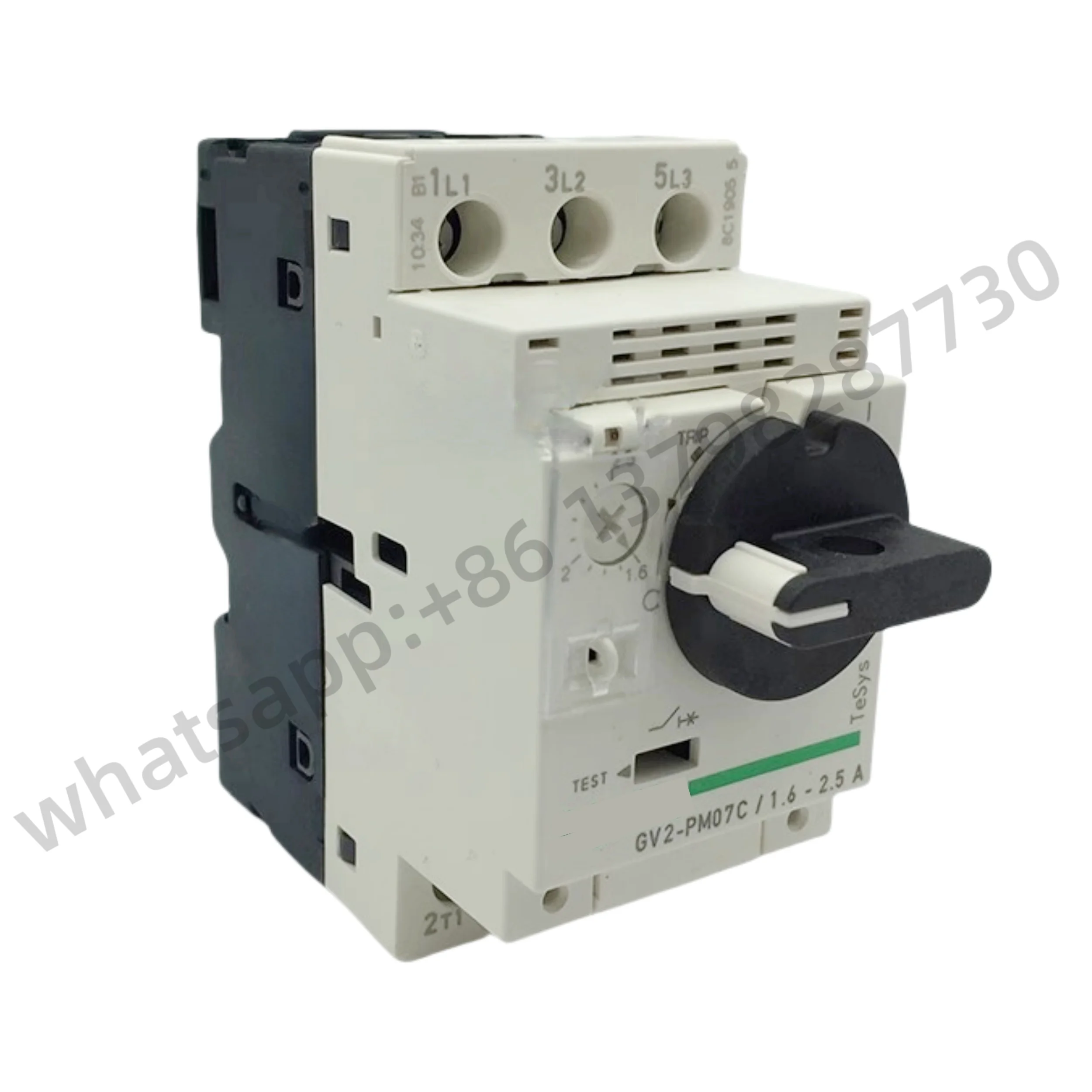 Interruptor original do motor, novo, GV2PM07C, GV2-PM07C, 1.6 a 2.5A ...