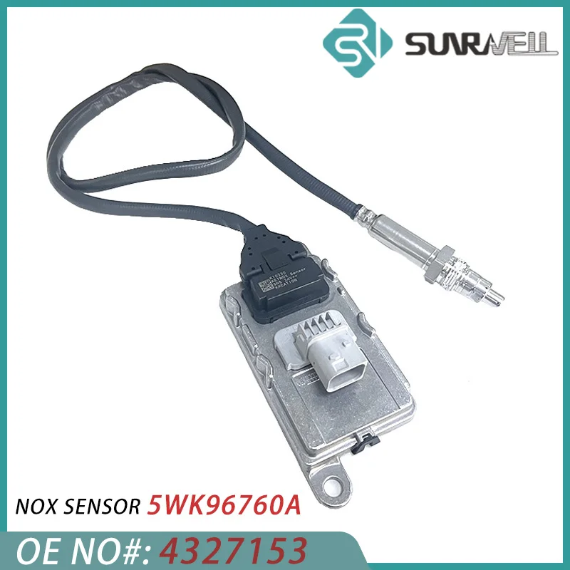 Nox-Sensor-5WK96760A-4327153-Nitrogen-Oxygen-Sensor-24V-For-Cummins-CES ...