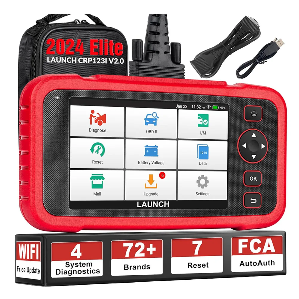 LAUNCH-CRP123I-V2-0-Car-OBD2-Diagnostic-Tool-4-System-with-7-Resets-ABS ...