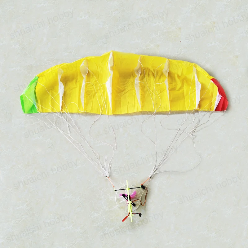 1pcs Electric Remote Control Powered Paraglider Airplane 81cm Indoor ...