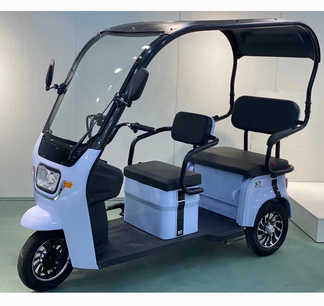 Multi-seat electric tricycle best price safe elderly 3 wheel disability ...