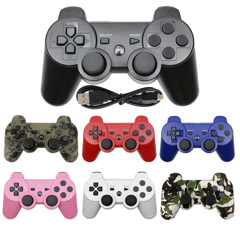 For SONY PS3 Controller Support Bluetooth Gamepad for PlayStation 3 ...
