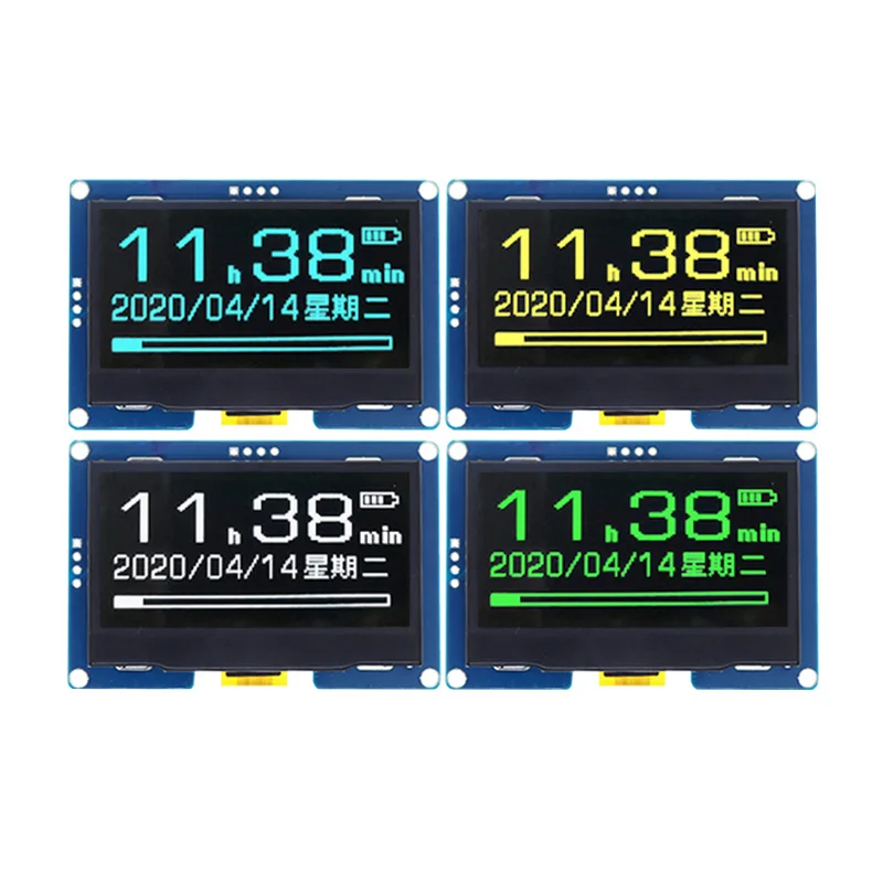 2-4-2-42-inch-128x64-OLED-LCD-Display-Module-SSD1309-12864-7-Pin-SPI ...
