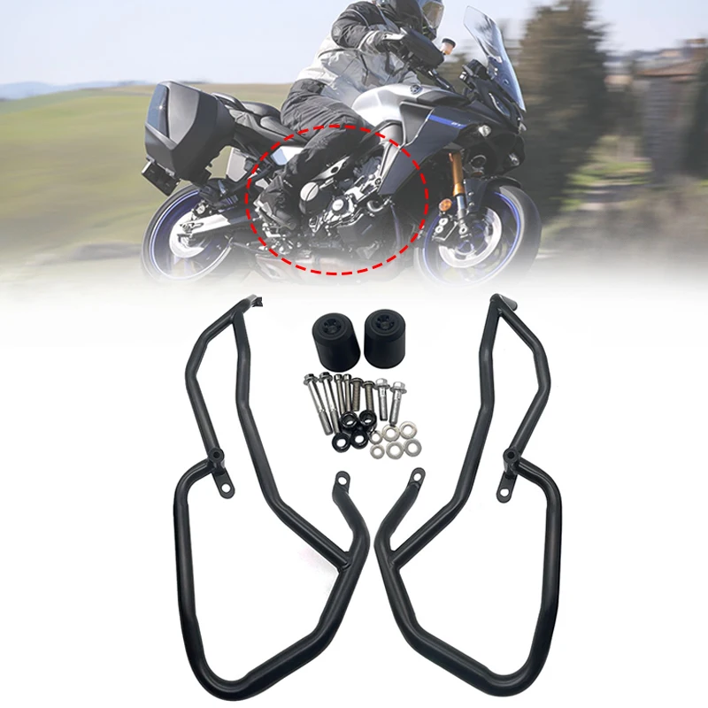 2022-2021-New-Tracer-9-Engine-Guard-Highway-Crash-Bar-Fit-for-Yamaha ...