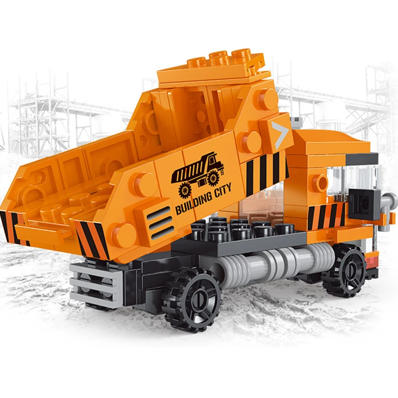 NEW-Heavy-Dump-Truck-Engineering-Cement-Mixer-Engine-Mini-Loader-Car ...