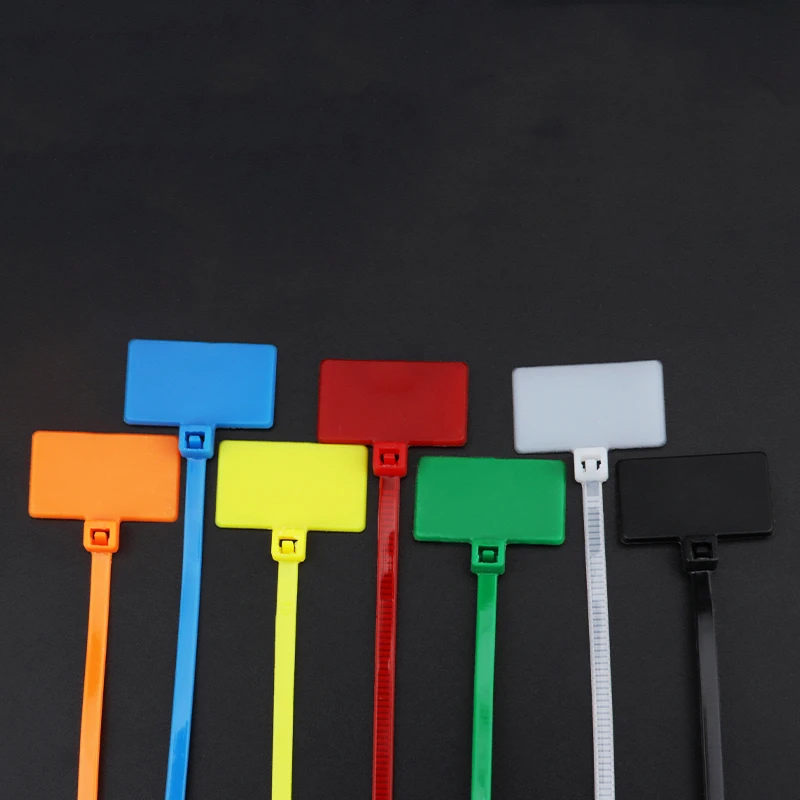 Easy-Mark-Nylon-Cable-Ties-Tag-Labels-Plastic-Loop-Ties-Markers-Cable ...