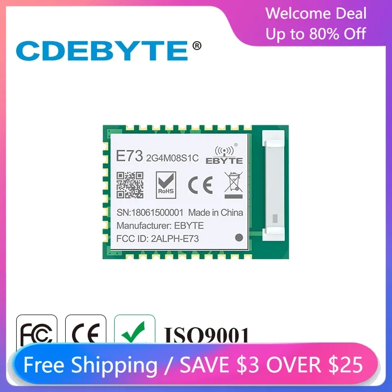 nRF52840-E73-2G4M08S1C-BLE5-RF-Module-Bluetooth4-2-Transmitter-CDEBYTE ...