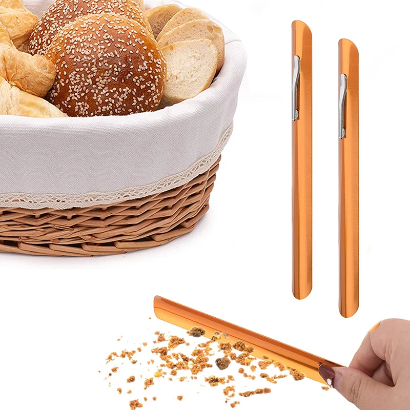 Bread-Crumb-Cleaner-Baking-Tool-Crumb-Sweepers-Stainless-Steel-Golden ...
