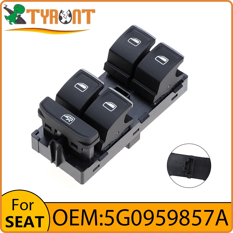 New-TYRNT-Main-Driver-Electric-Window-Lift-Control-Switch-Button ...