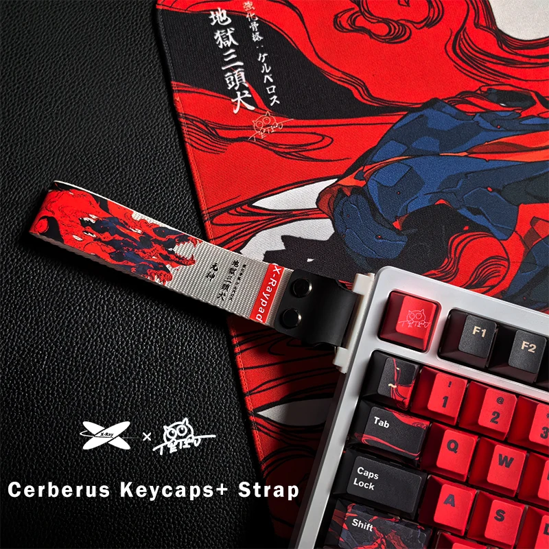 Teru-x-X-raypad-Cerberus-Keycaps-Strap-combination-Xraypad-Cerberus-Key ...