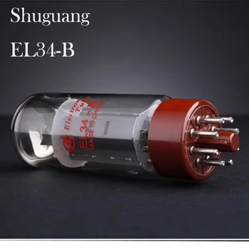 Shuguang EL34-B EL34B EL34 진공관 오디오 밸브 교체, 6CA7 KT77 EL34 튜브 앰프 키트, DIY ...