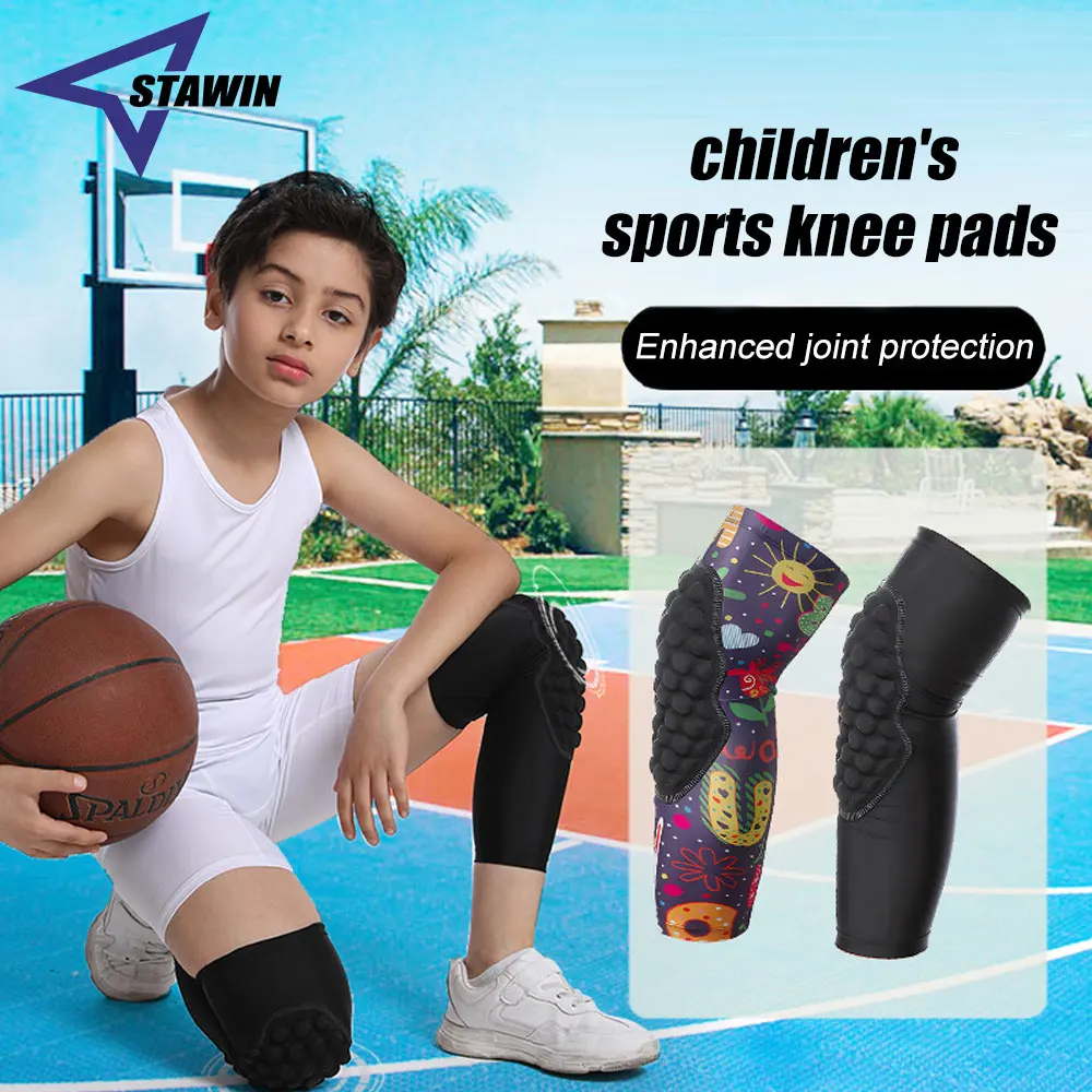 1-PCS-Kids-Children-Knee-Brace-Comfortable-High-Stretchy-Honeycomb ...