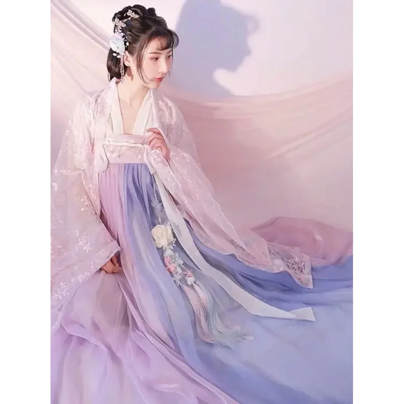 Original-Hanfu-Female-Embroidery-Fresh-Chebula-Skirt-Han-Elements-A ...