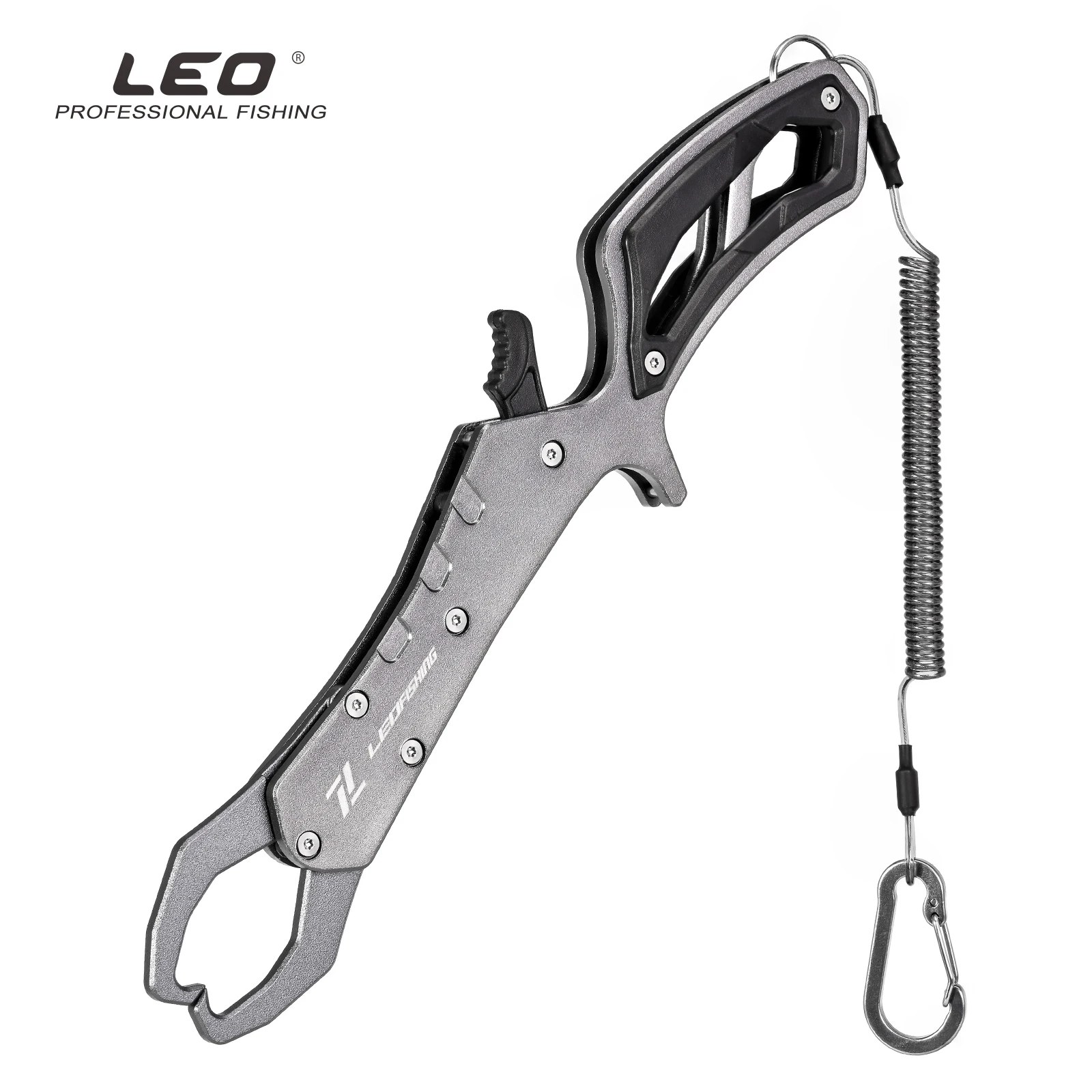 LEOFISHING-Aluminum-Alloy-Fish-Control-Forceps-Grip-Fishing-Lures-Attached-Missing-Rope-Hanging ...