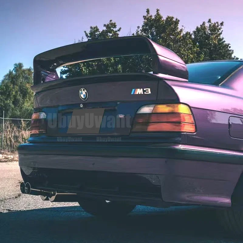 For Bmw 3 Series E36 1990-2000 Rear Spoiler Double-layer Assembled Cool ...