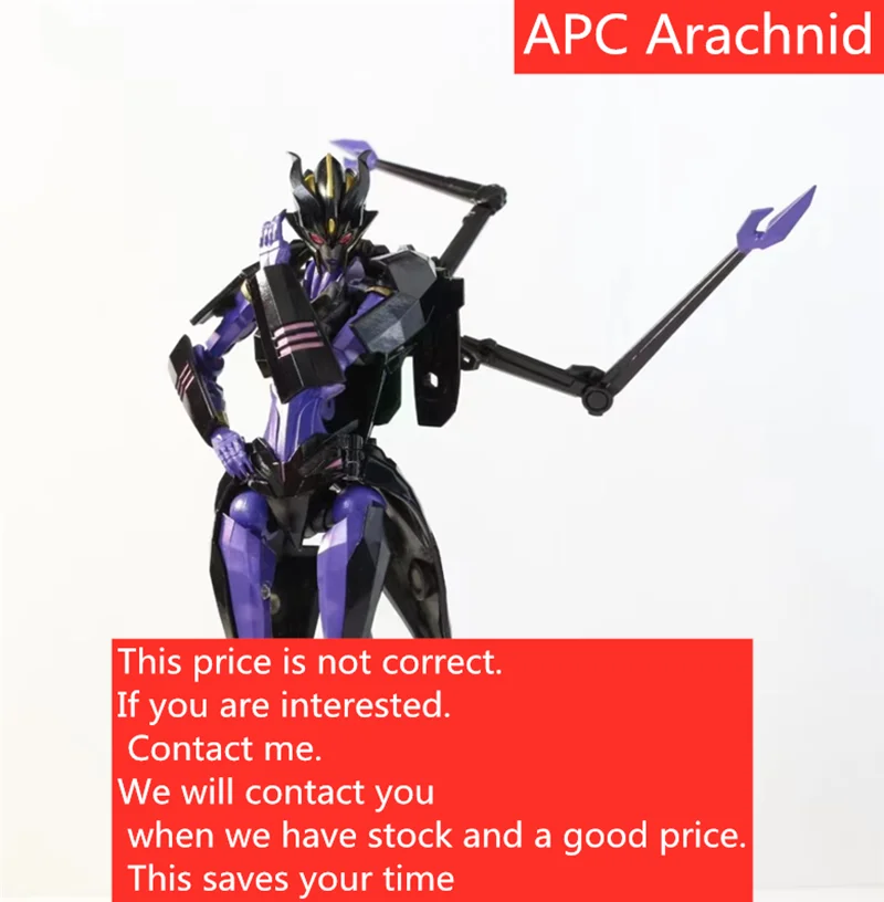 Contact Me Pre-sale Apc Toys Transformation Tfp Arachnid Three Forms ...