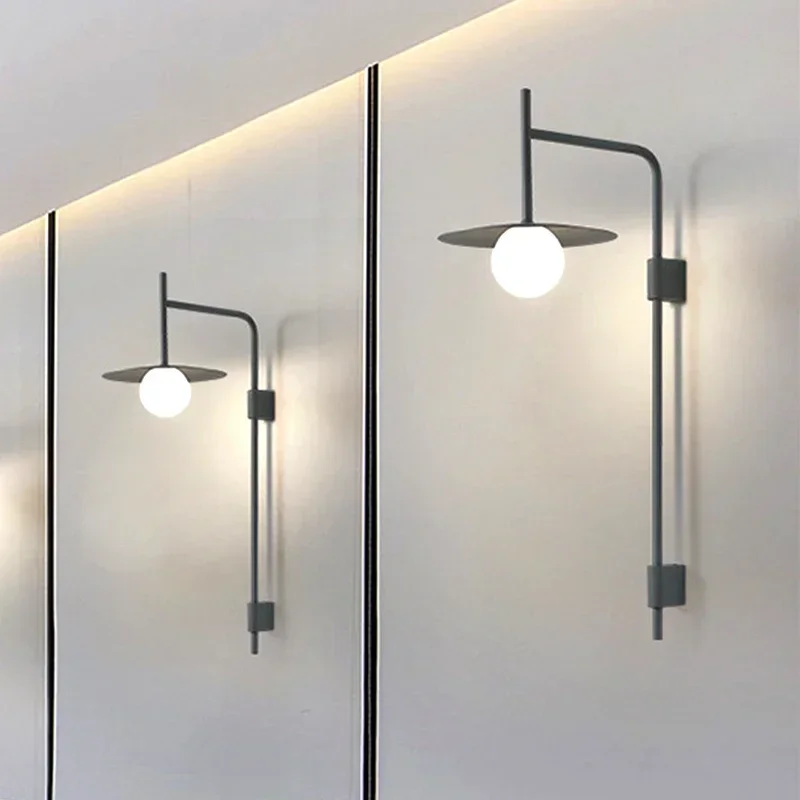 Nordic-Movable-Arm-Wall-Lamps-LED-Wall-Lights-Modern-Bedroom-Wall-light ...