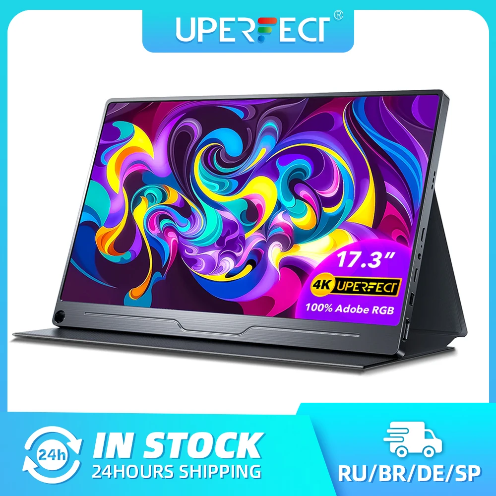 UPERFECT-17-3-Inch-4K-Portable-Monitor-3840-2160-500Nits-IPS-External ...