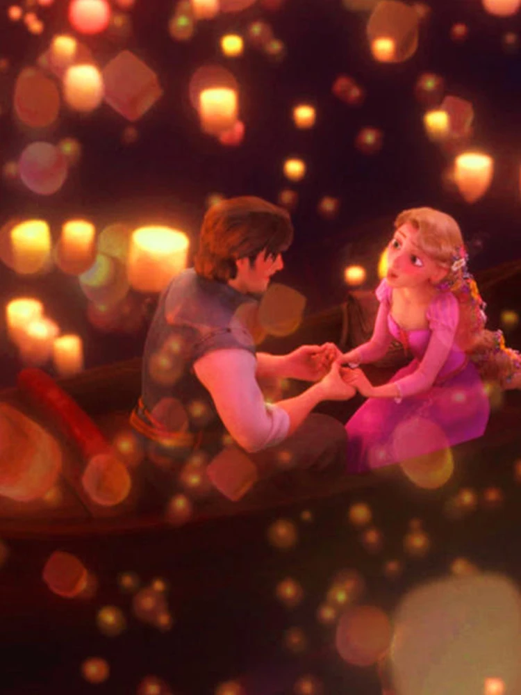 Rapunzel Oil Painting