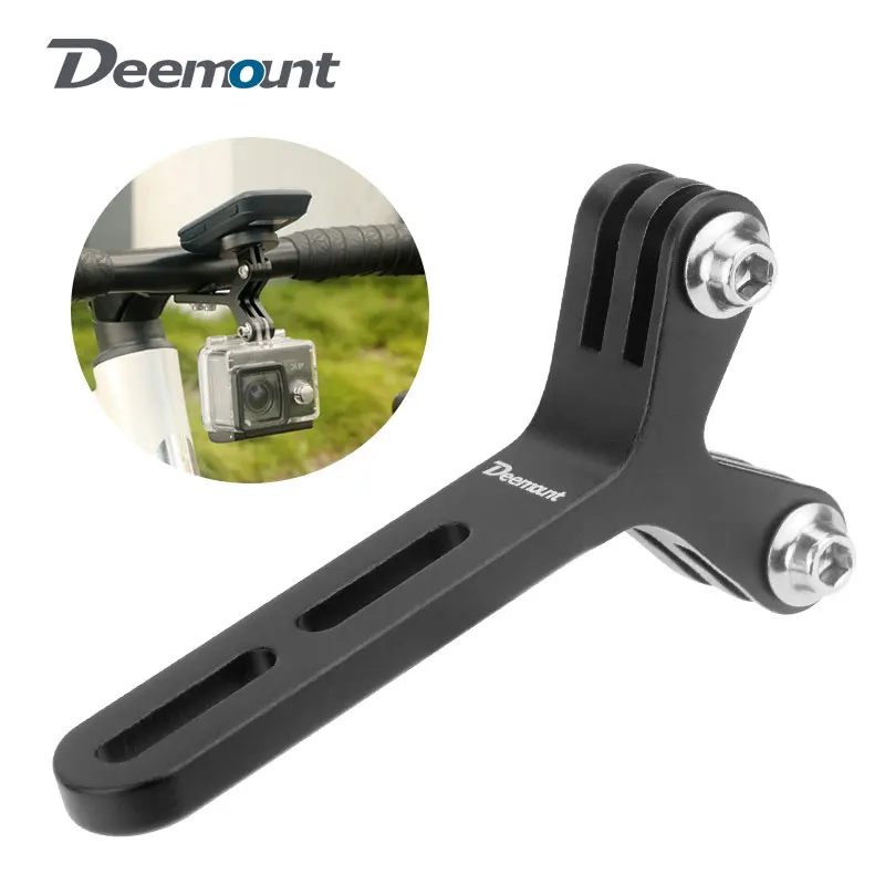 Deemount Double-Gopro 3-Fork Extension Stand Bicycle Computer Mount ...