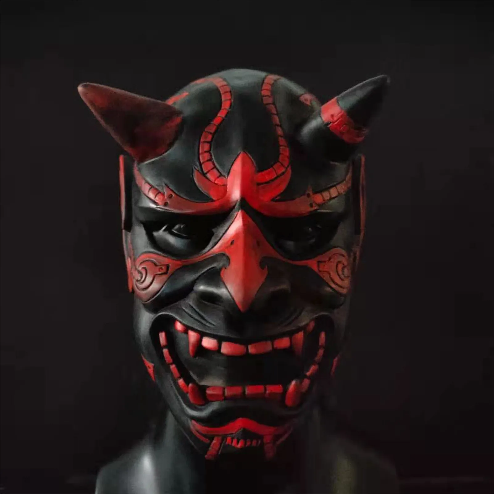 Adult Unisex Halloween Japanese Sealed Prajna Devil Hannya Noh Kabuki ...