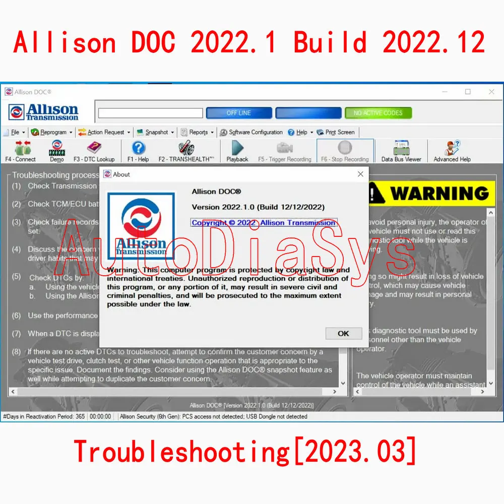 2022 Universal Allison Doc Full Version V2021.4 + Gen 5 Data Files With ...