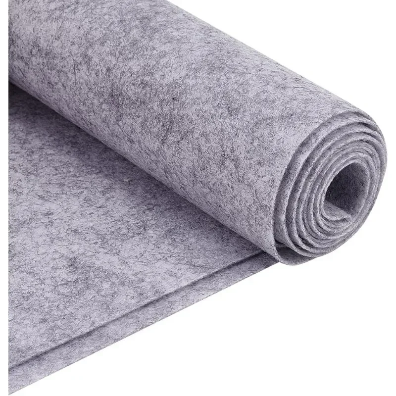 1pc Grey Craft Felt Fabric 1 x 2 Yard 0.04" Thick Craft Felt Fabric DIY ...