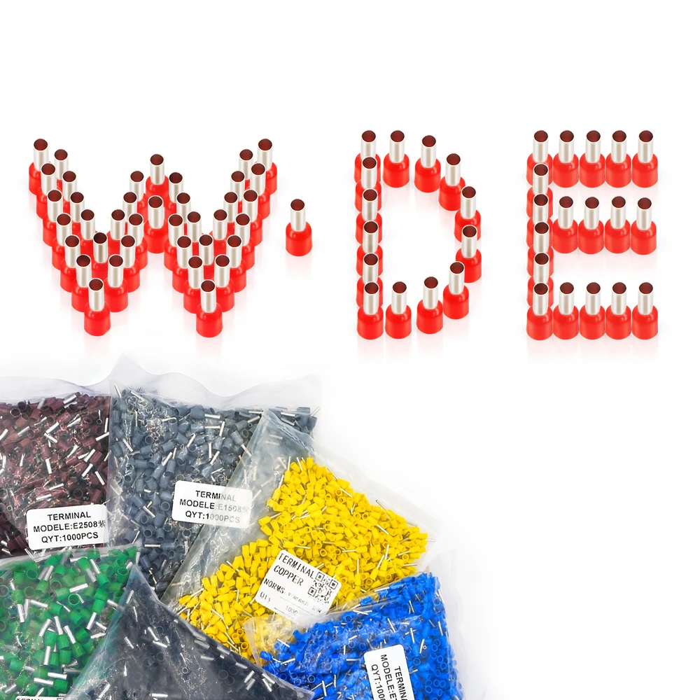 1000pcs-Insulated-Ferrule-Terminal-Crimp-Terminator-Cord-Pressed ...