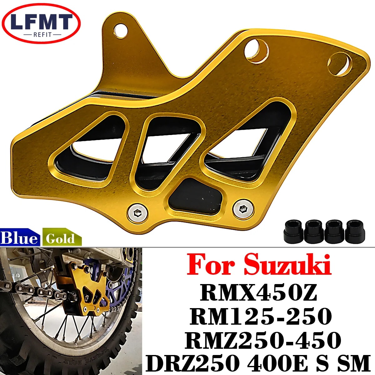 Motorcycle-Chain-Guide-Cover-Guard-Protector-For-Suzuki-RM125-RM250 ...