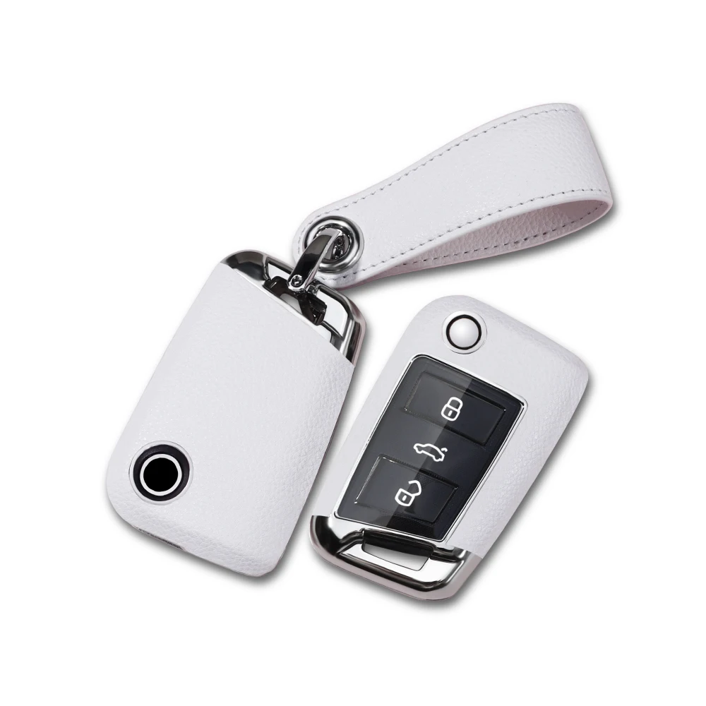 Car-Key-Case-Cover-Shell-For-Volkswagen-Tayron-Tiguan-Sigtar-Golf7-5 ...