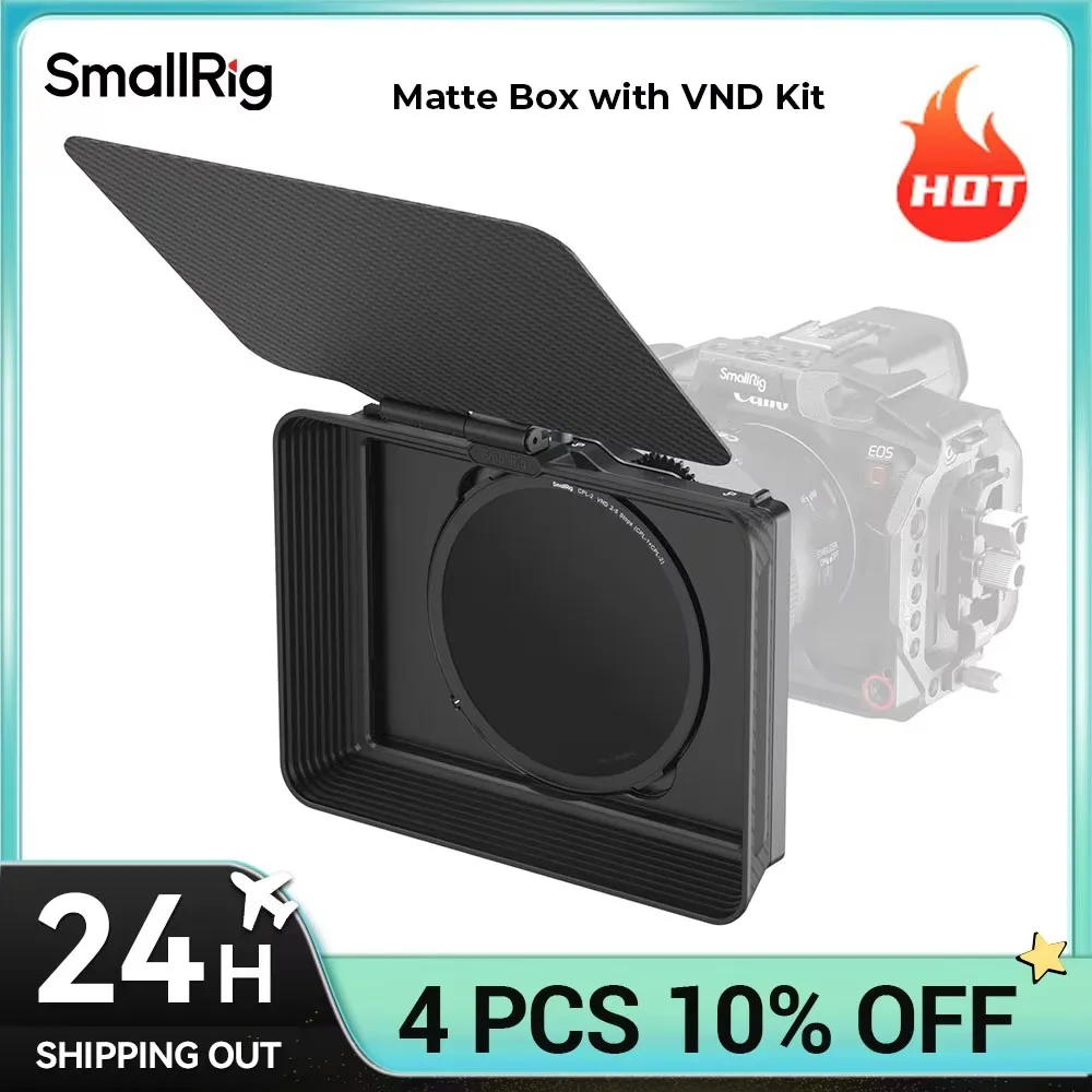 SmallRig-Matte-Box-with-Adjustable-Clamp-and-VND-Kit-67-82mm-Ajustable ...