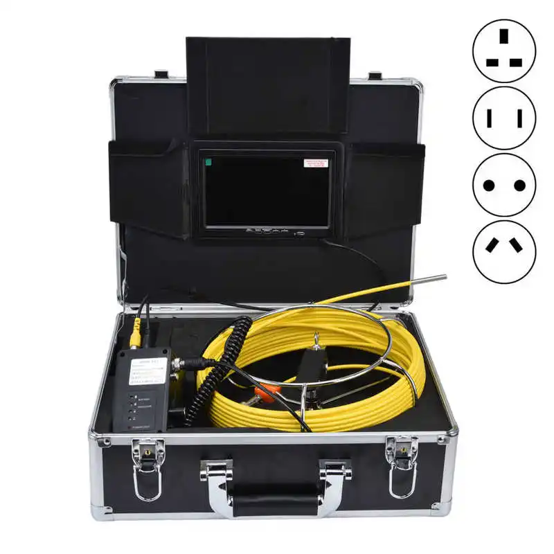 7in-6-5mm-Pipeline-Endoscope-Set-100-240V-Inspection-Camera-Video ...