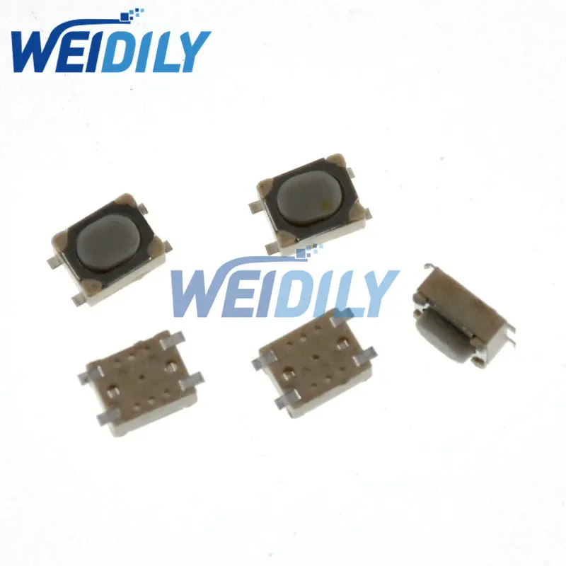 50PCS-Micro-Button-Tact-Switch-SMD-4Pin-3X4X2-5MM-White-Tactile-Tact ...