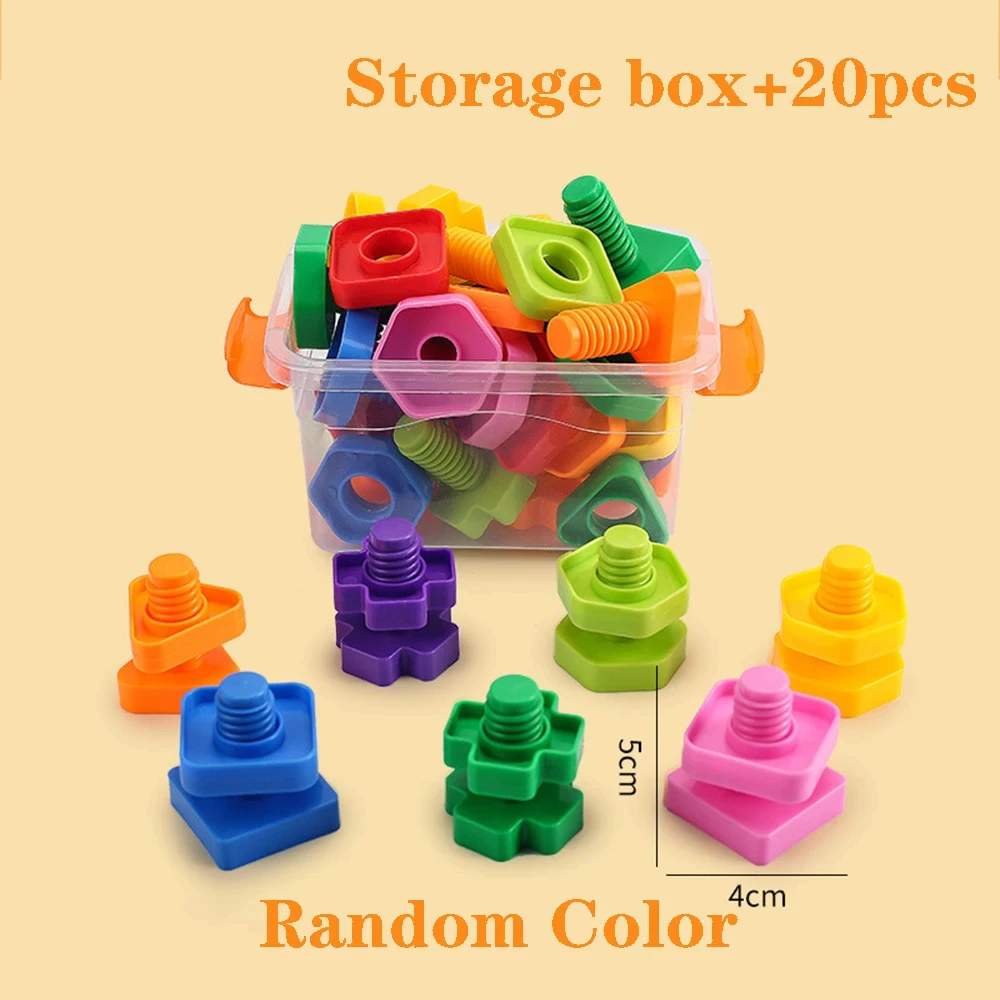 10-20pcs-Set-Screwing-Building-Blocks-Creative-Mosaic-Puzzle-Toys-for ...